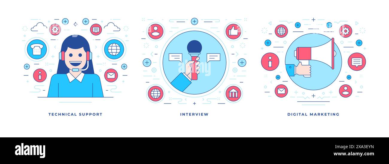 Assistant icon vector vectors Cut Out Stock Images & Pictures - Alamy