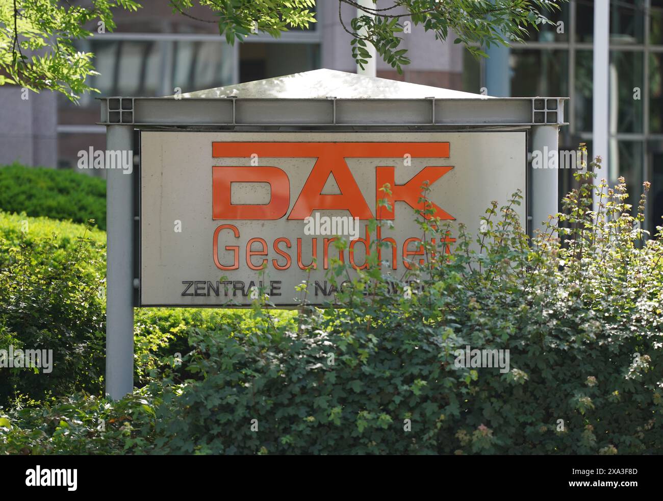 Hamburg, Germany. 27th May, 2024. View of the DAK-Gesundheit company ...