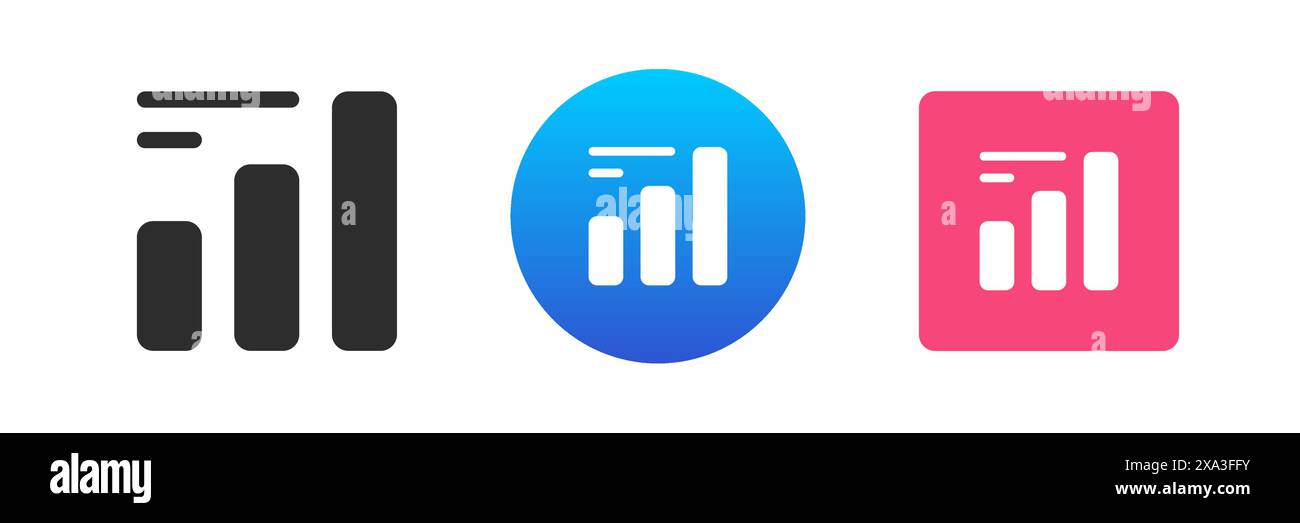 Bar graph profit growth diagram stats analyzing corporate financial ...