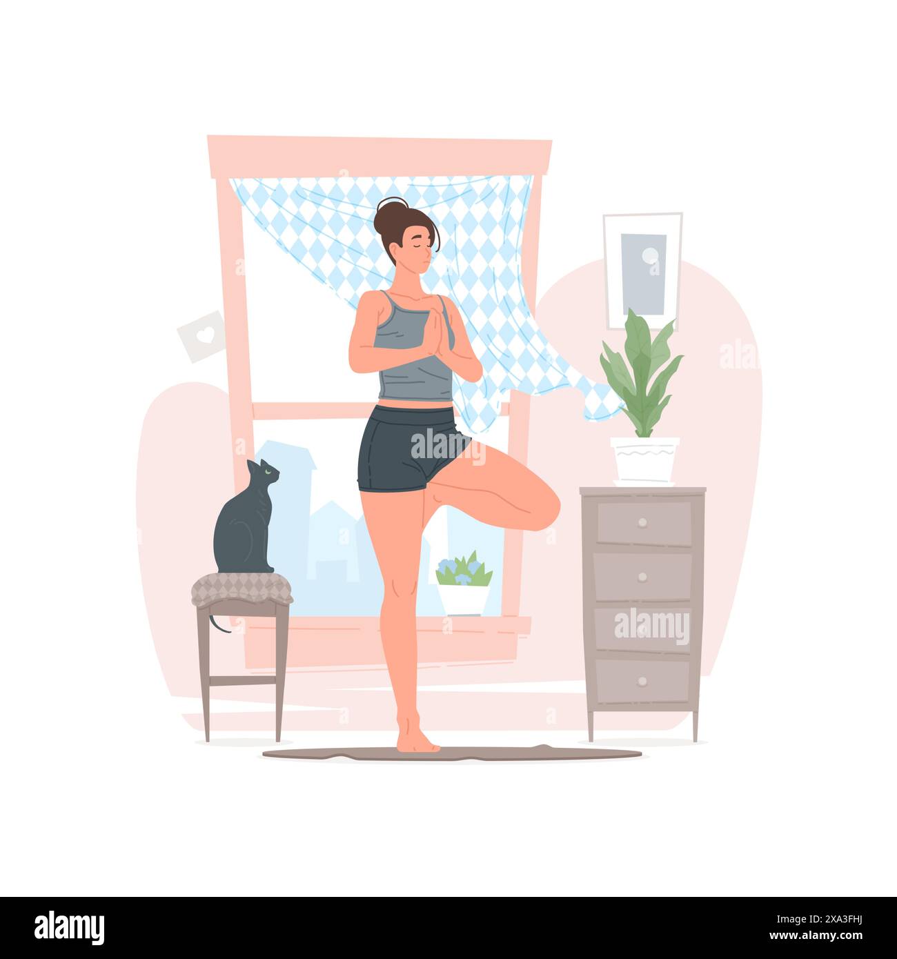 Home styl Stock Vector Images - Alamy