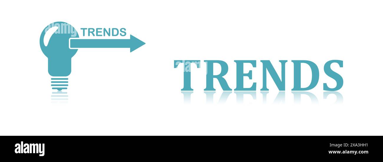 Illustration of a trends concept Stock Photo - Alamy