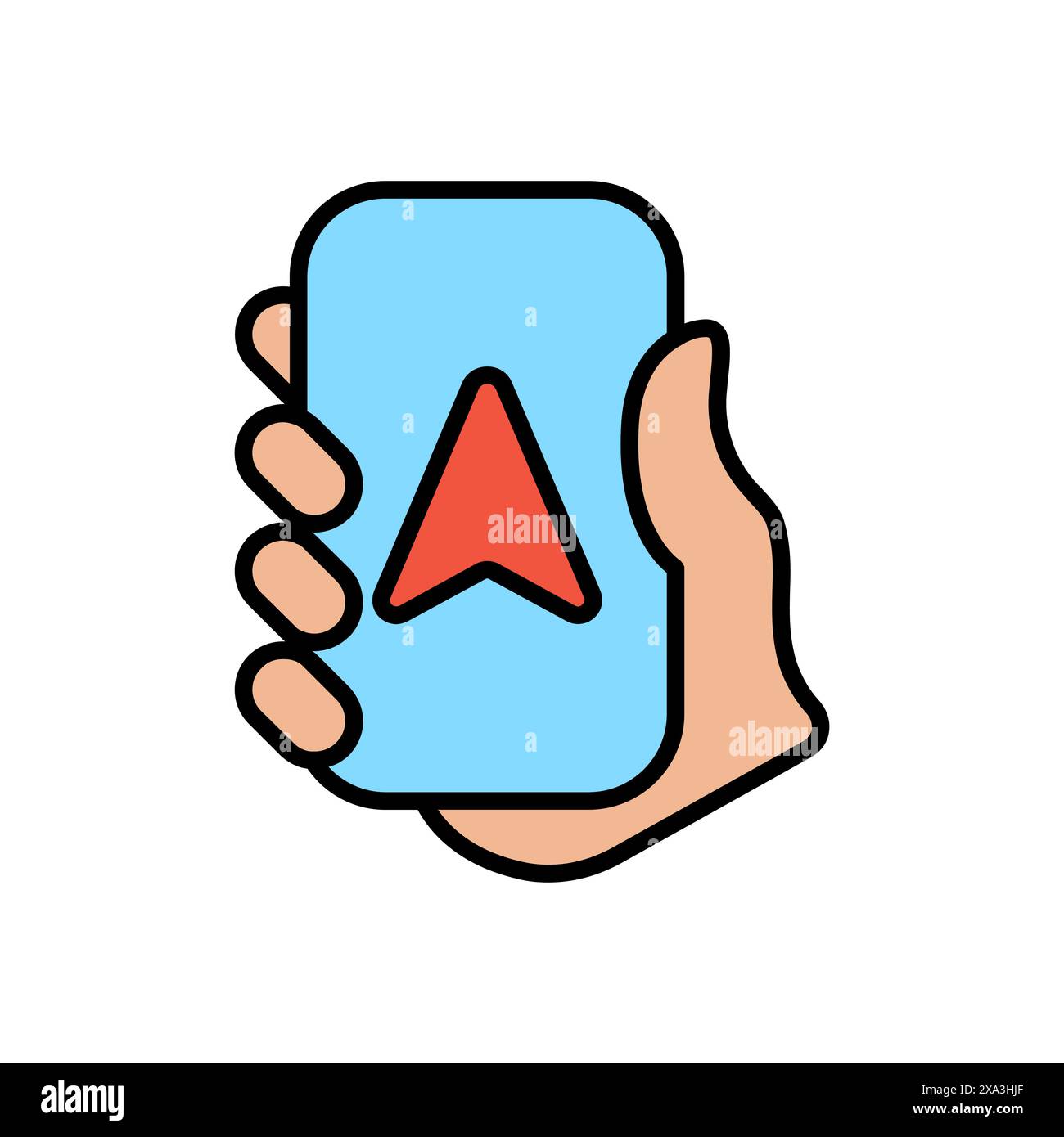 Map Set Icon Road Sing Red Location Pin Pointer Route Location Navigation Travel Gps