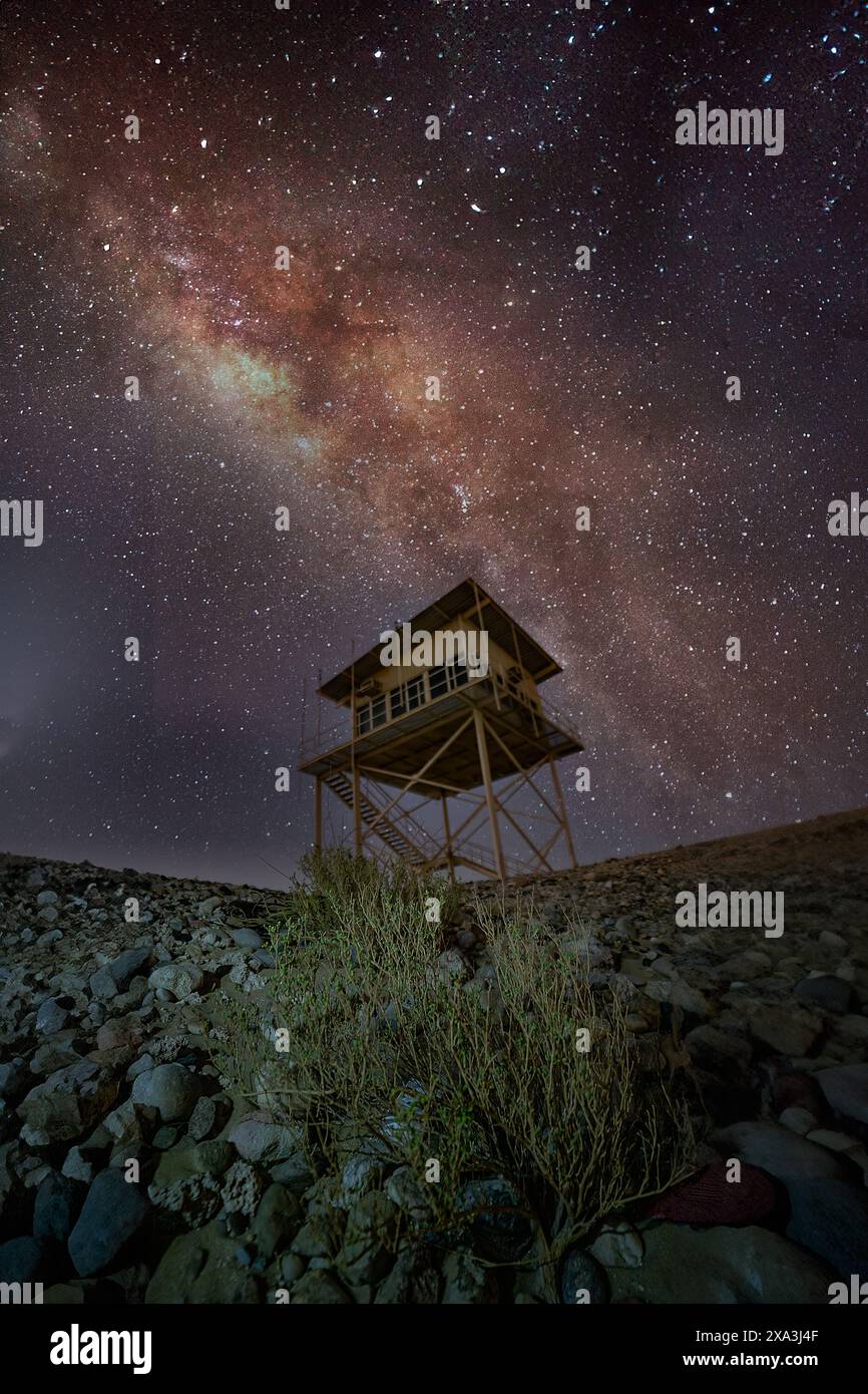 Milky way Galaxy in singing dune Qatar- Galactic core bay in Qatar ...