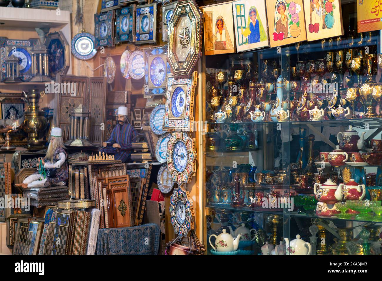 Beautiful souvenir shop seller hi-res stock photography and images - Alamy