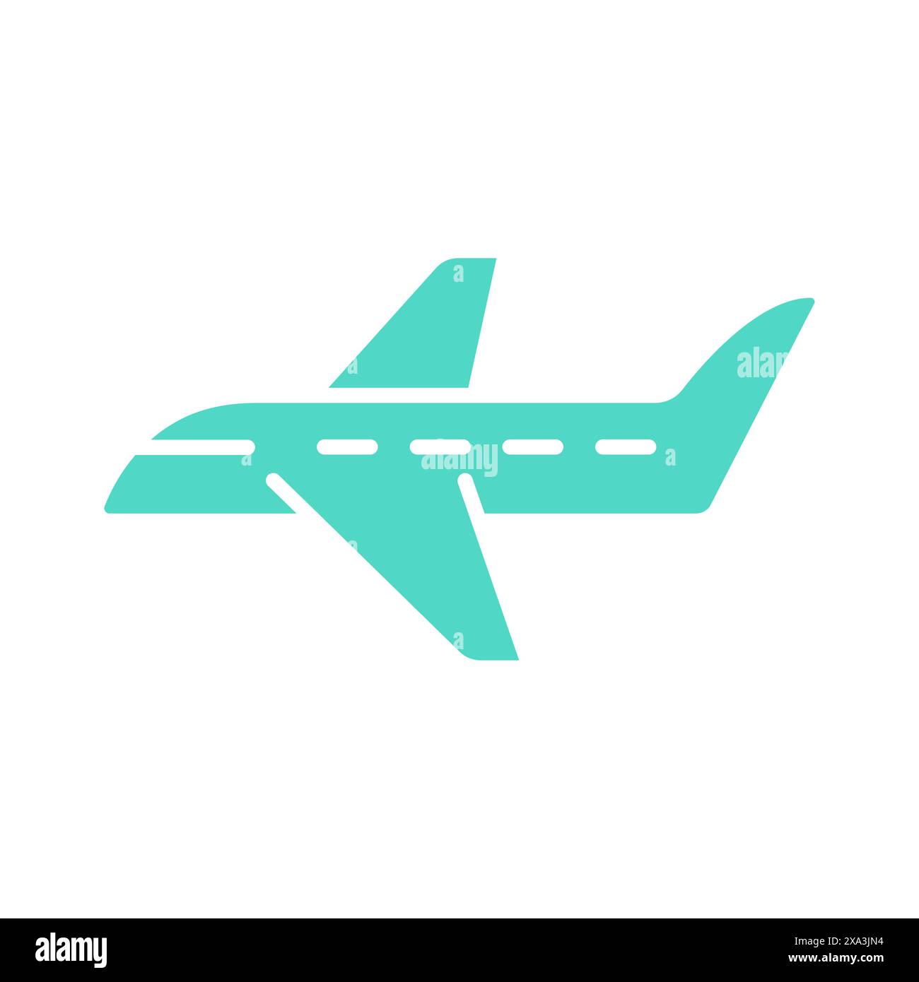 Airplane set icon. Green aircraft, black outline, aviation, travel ...