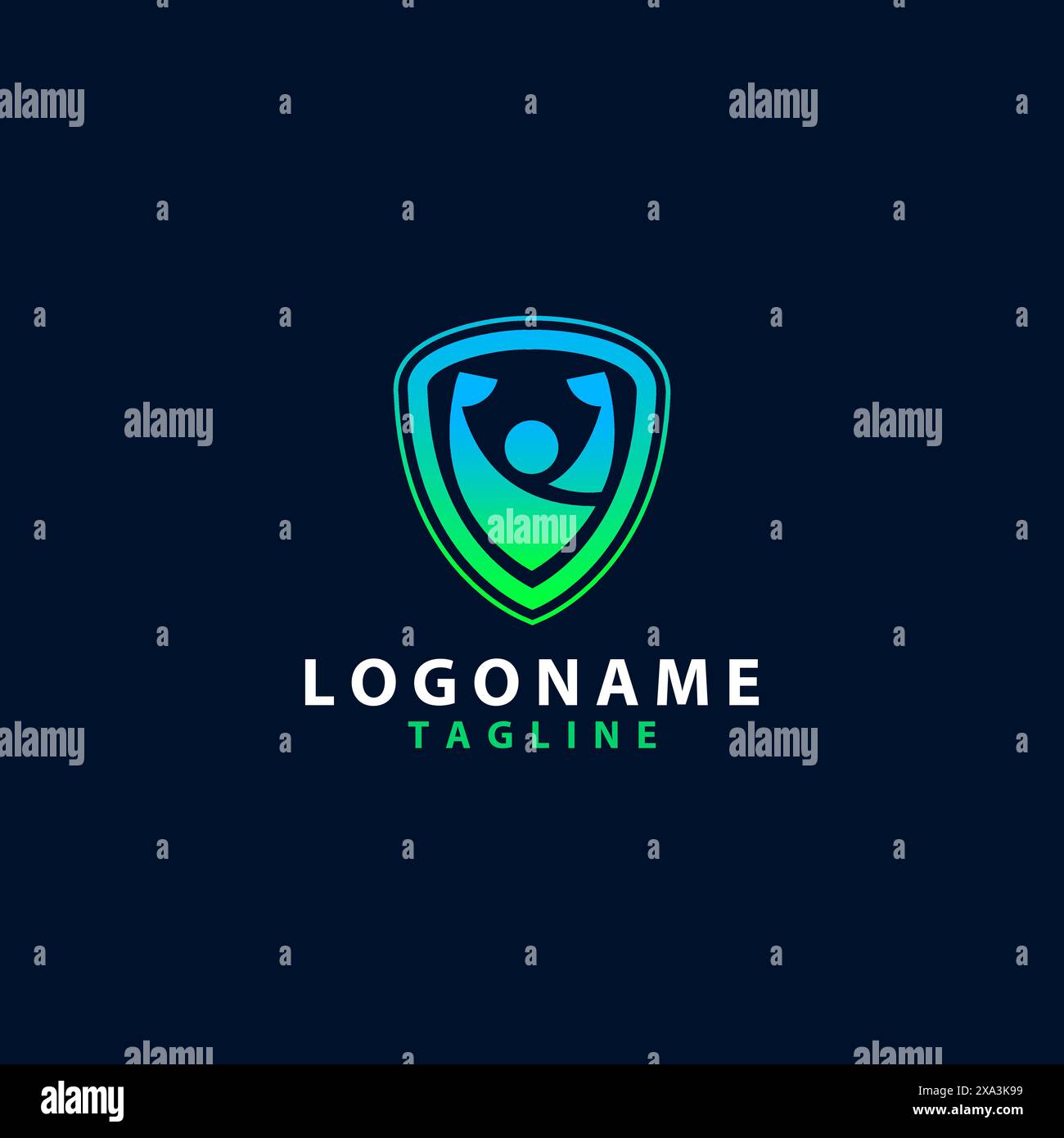 bodybuilding club logo design vector Stock Vector Image & Art - Alamy