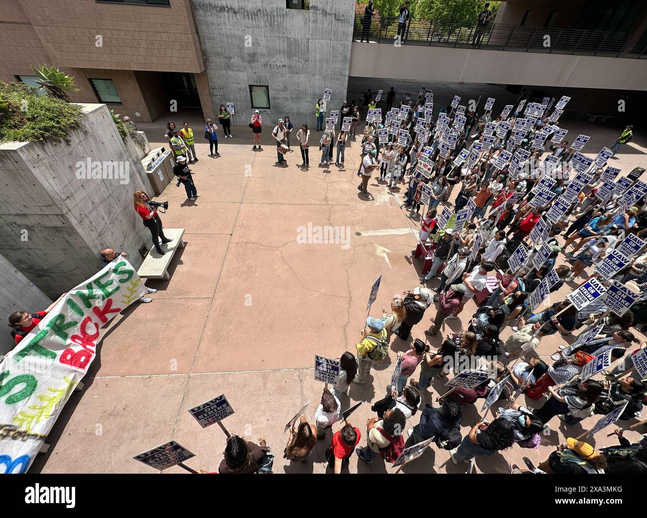 Santa Barbara, California, U.S.A. 3rd June, 2024. Overhead image of the ...