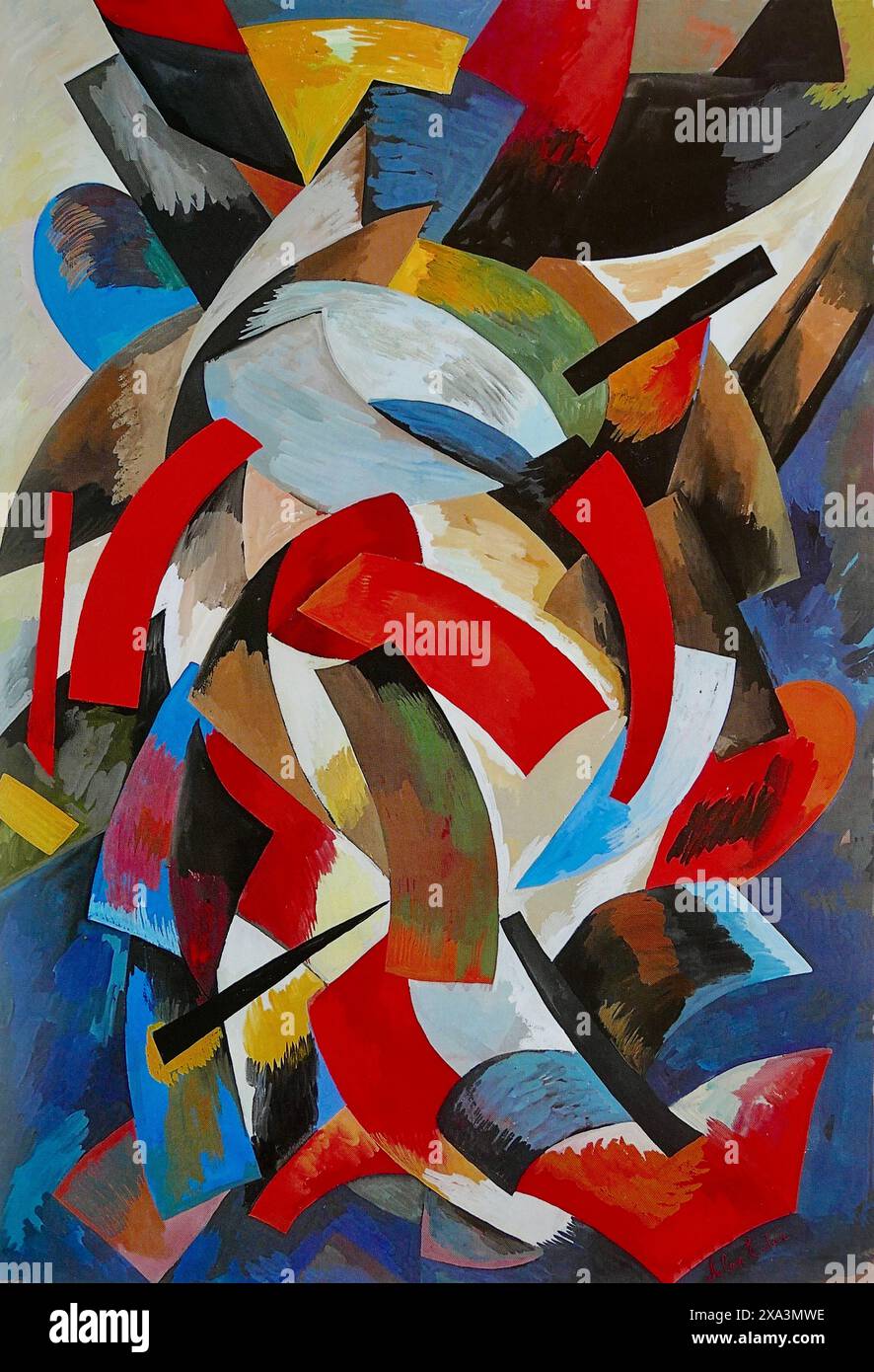 Alexandra Exter - Colour Dynamics - 1916 - Color Dynamics - Dynamique ...