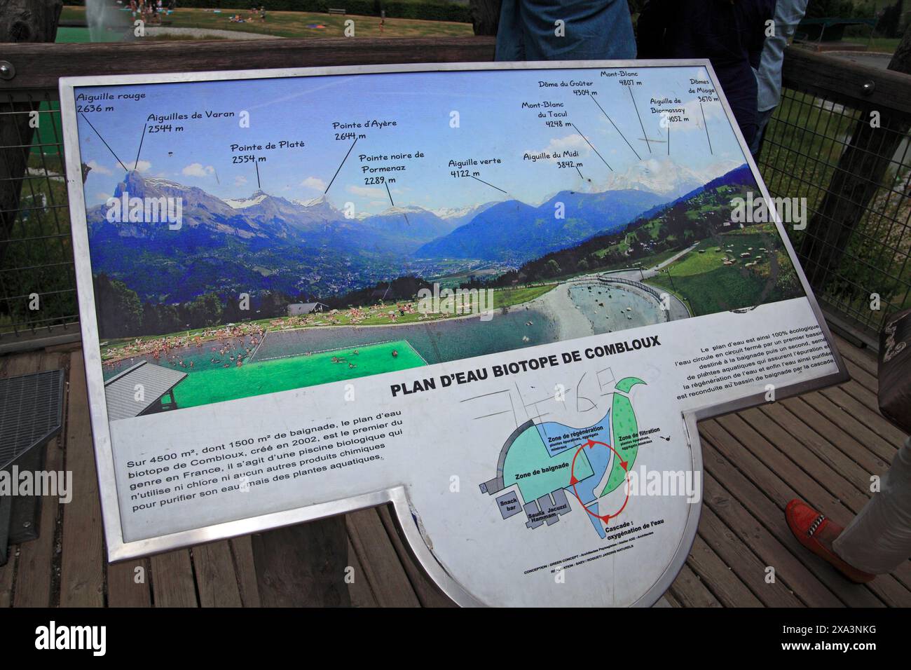 “Biotope” outdoor swimming pool, first public ecological swimming pool ...