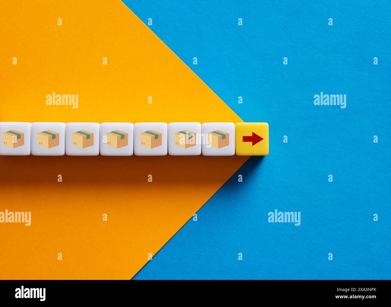 Fast cargo delivery concept. Shipping, logistic and transportation ...