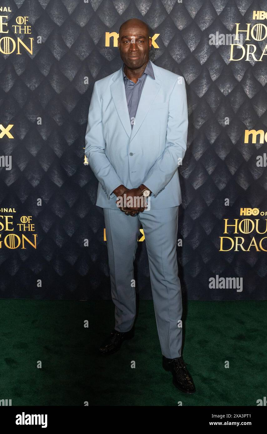 Steve Toussaint attends premiere of HBO 'House of Dragon' at ...