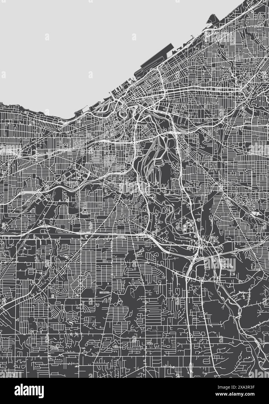 Cleveland City Map Streets