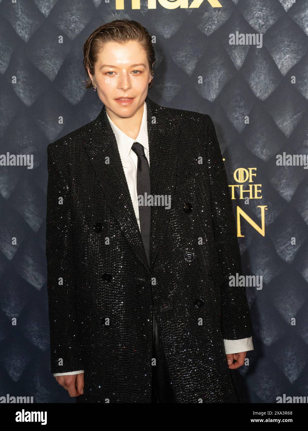 New York, USA. 03rd June, 2024. Emma D'Arcy wearing dress by Celine ...