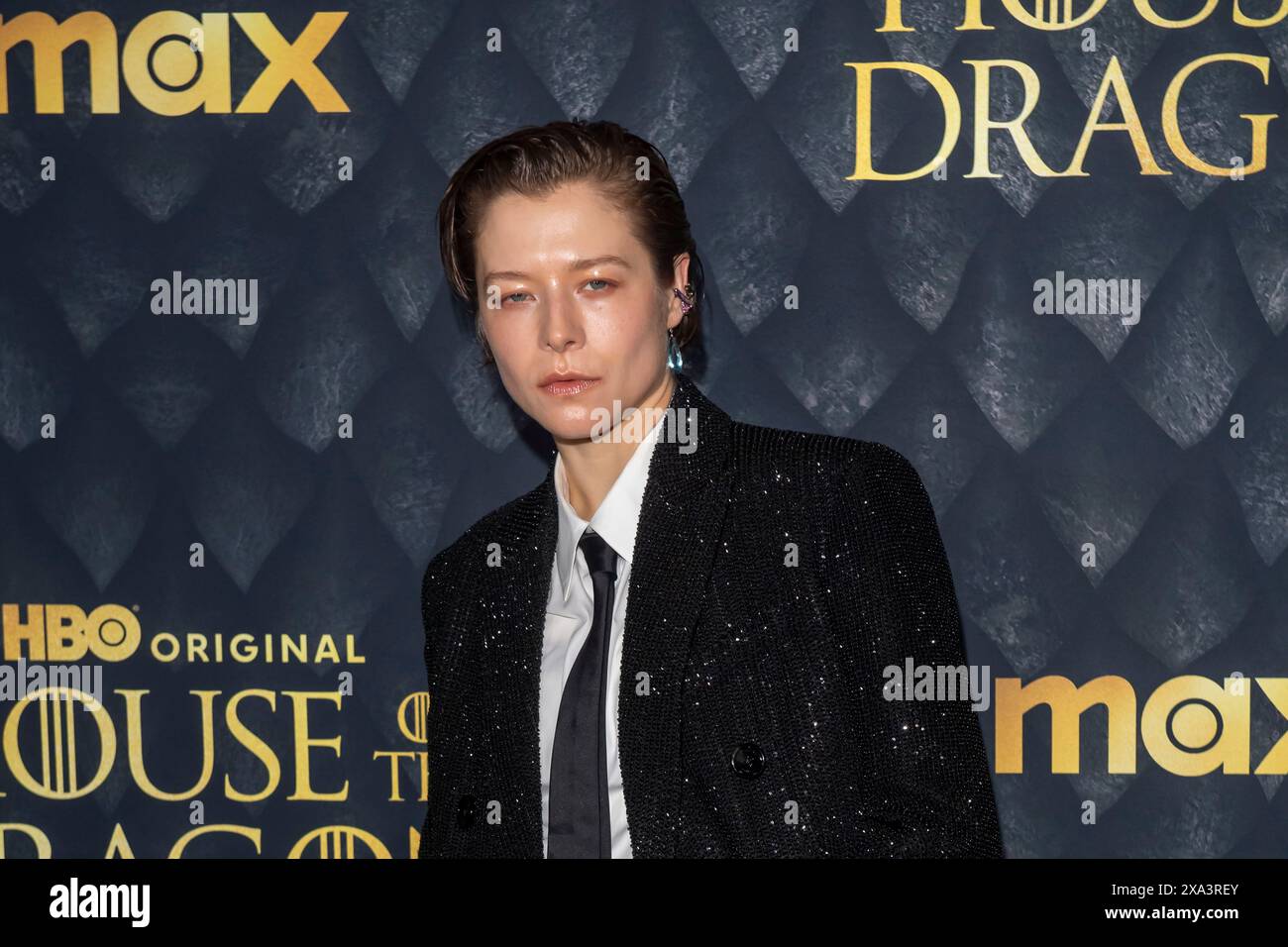 New York, United States. 03rd June, 2024. Emma D'Arcy attends HBO's ...