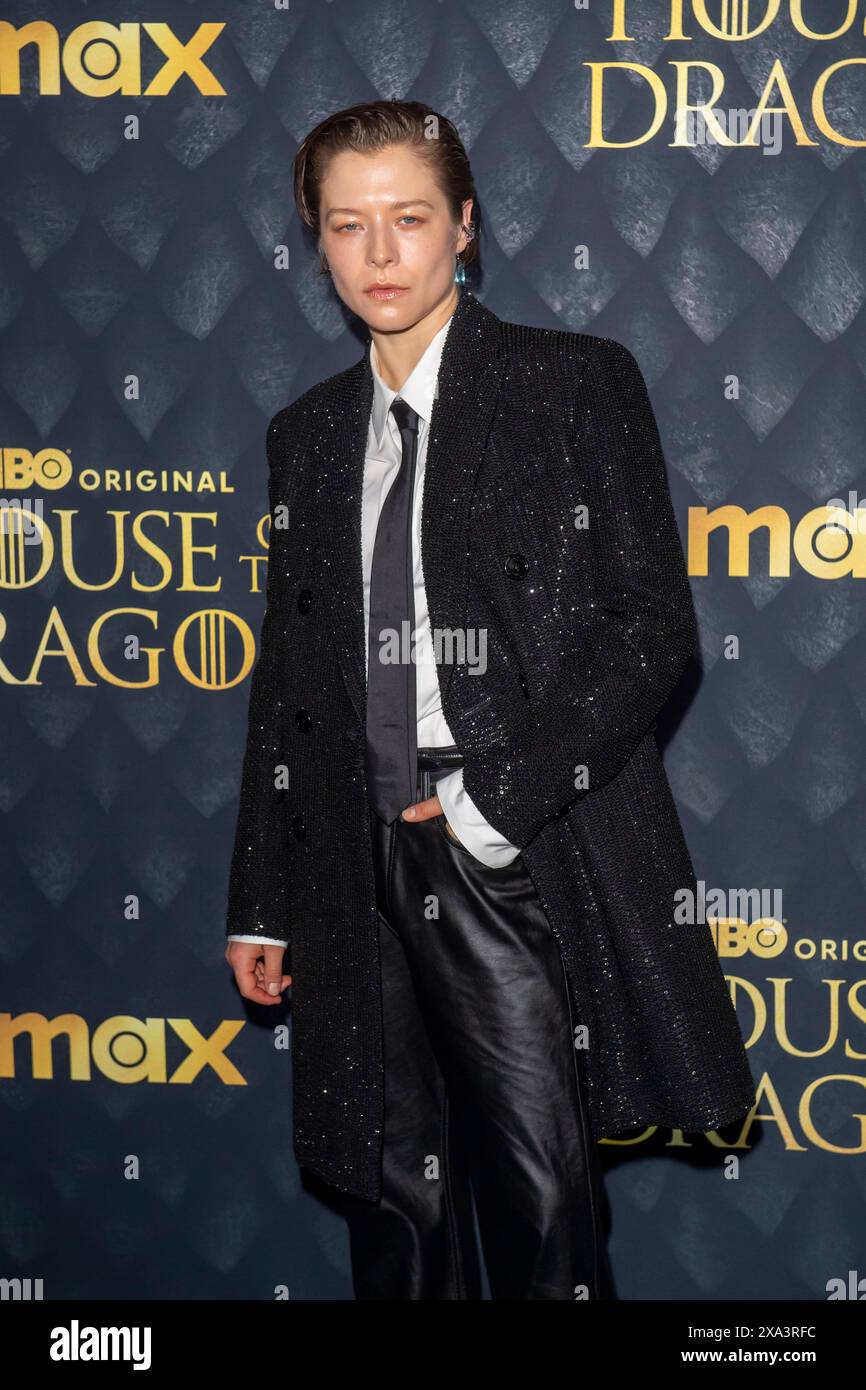 New York, United States. 03rd June, 2024. Emma D'Arcy attends HBO's ...