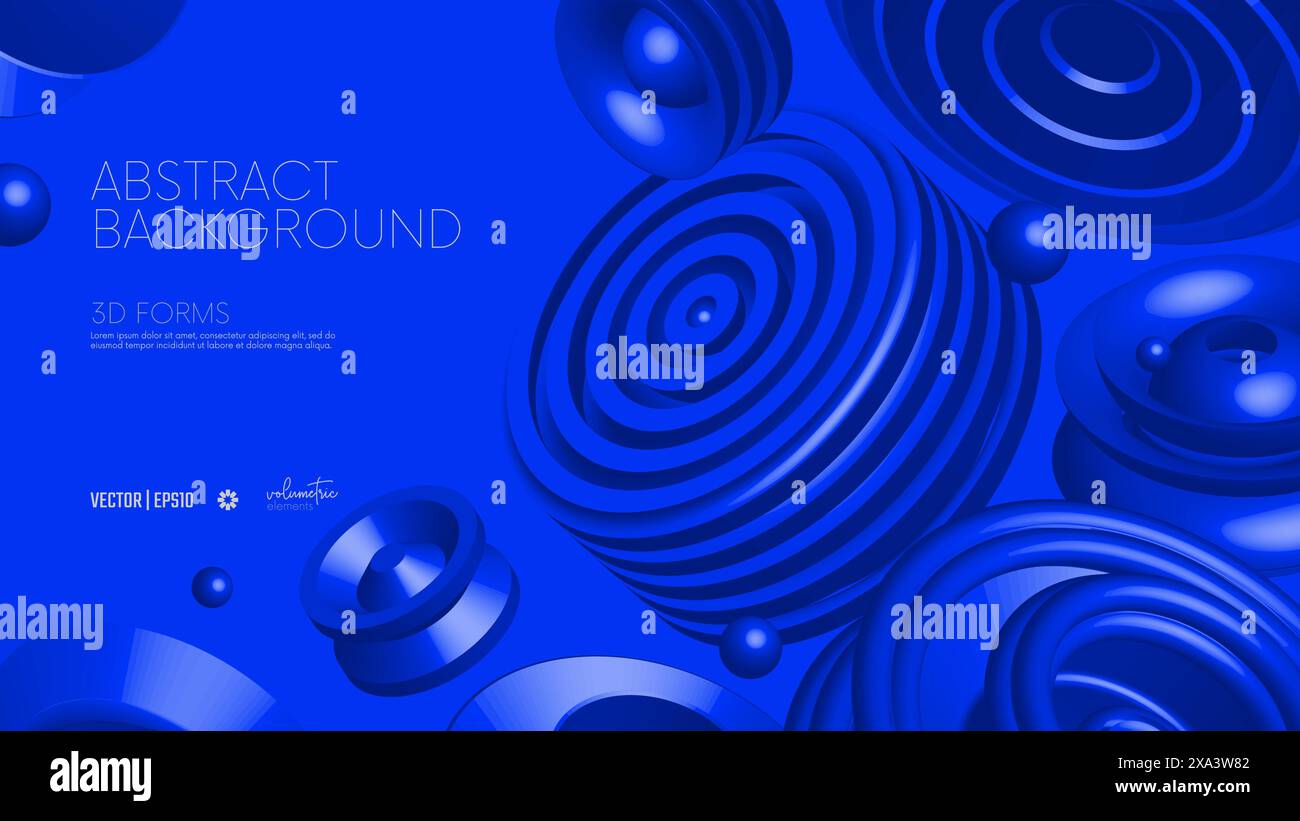 3d render surreal abstract Stock Vector Images - Alamy