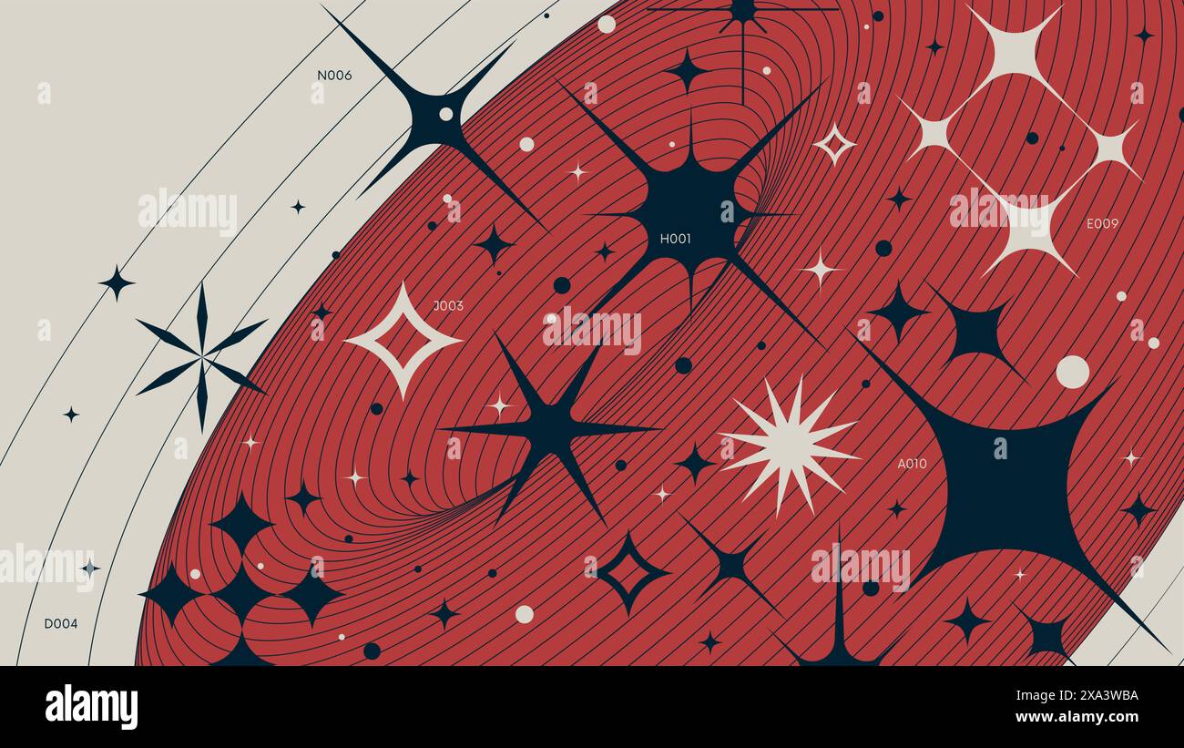 Abstract geometric background with 3d torus frame wireframes form ...