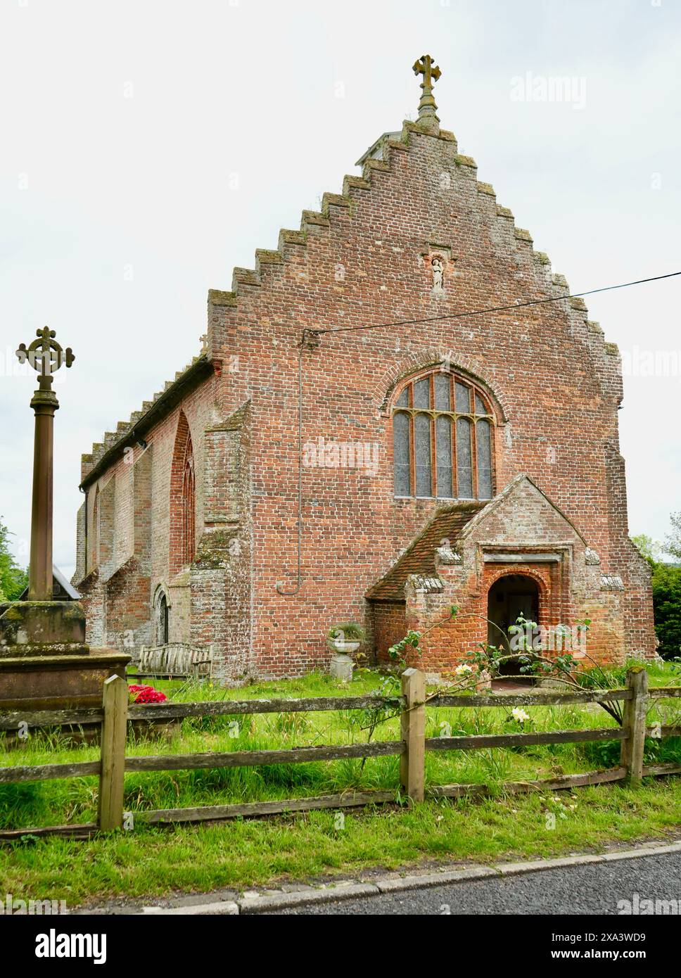 St.John the Baptist Church, a 16th Century brick built church from 1509 ...
