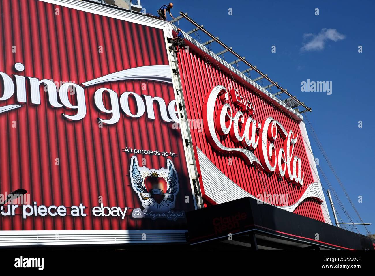 Neon coca cola sign hi-res stock photography and images - Alamy