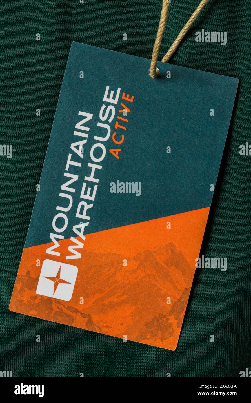 Mountain Warehouse active label tag on grey gray wicking t-shirt t ...