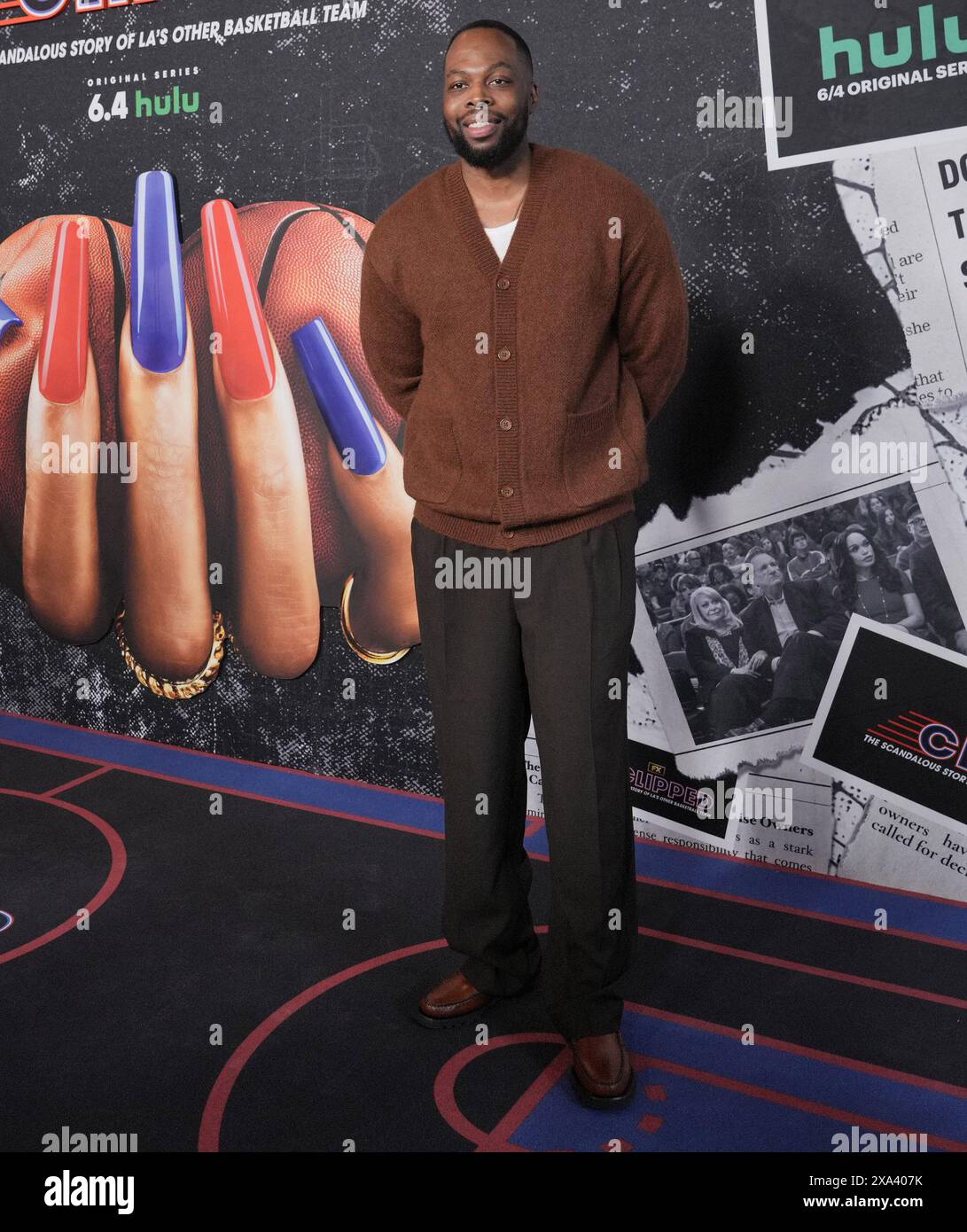 Los Angeles, USA. 03rd June, 2024. Darryl Wesley arrives at the FX's ...