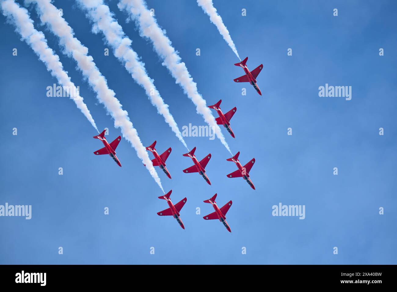 Red arrows pilots hi-res stock photography and images - Alamy