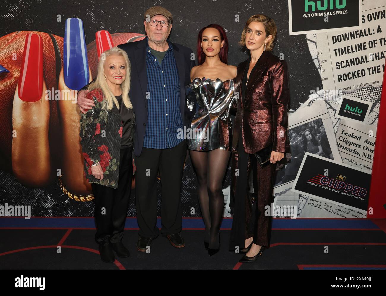 Los Angeles, Ca. 03rd June, 2024. Cleopatra Coleman, Ed O'Neill, Jacki ...