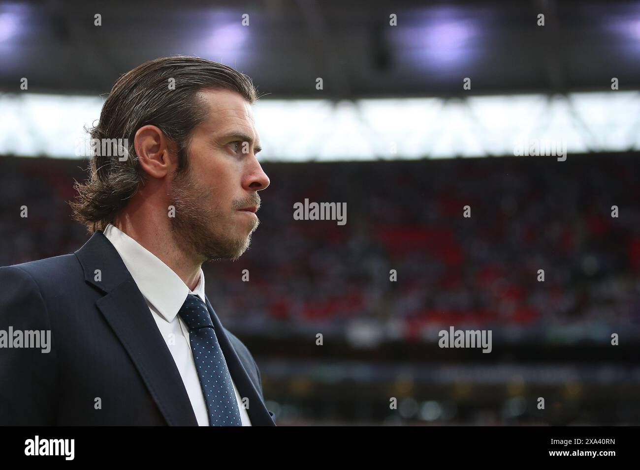 Former Real Madrid player, Gareth Bale - Borussia Dortmund v Real ...
