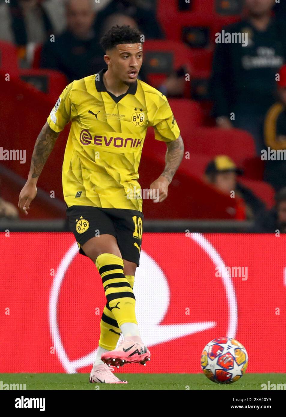 Jadon Sancho of Borussia Dortmund - Borussia Dortmund v Real Madrid ...