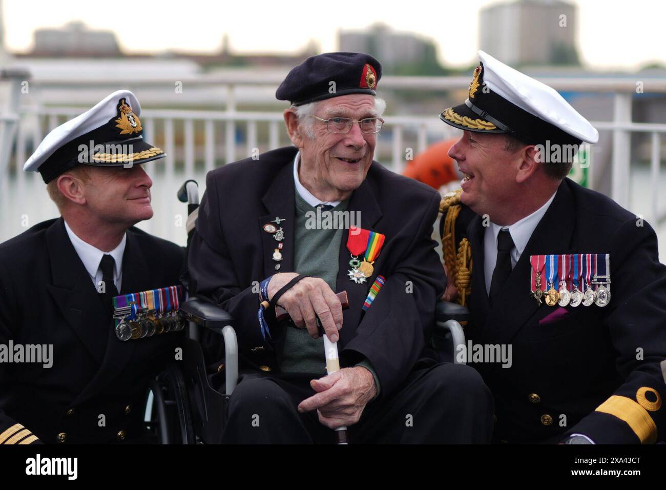 RETRANSMITTING AMENDING SPELLING OF NAMES (left to right) Royal Navy ...