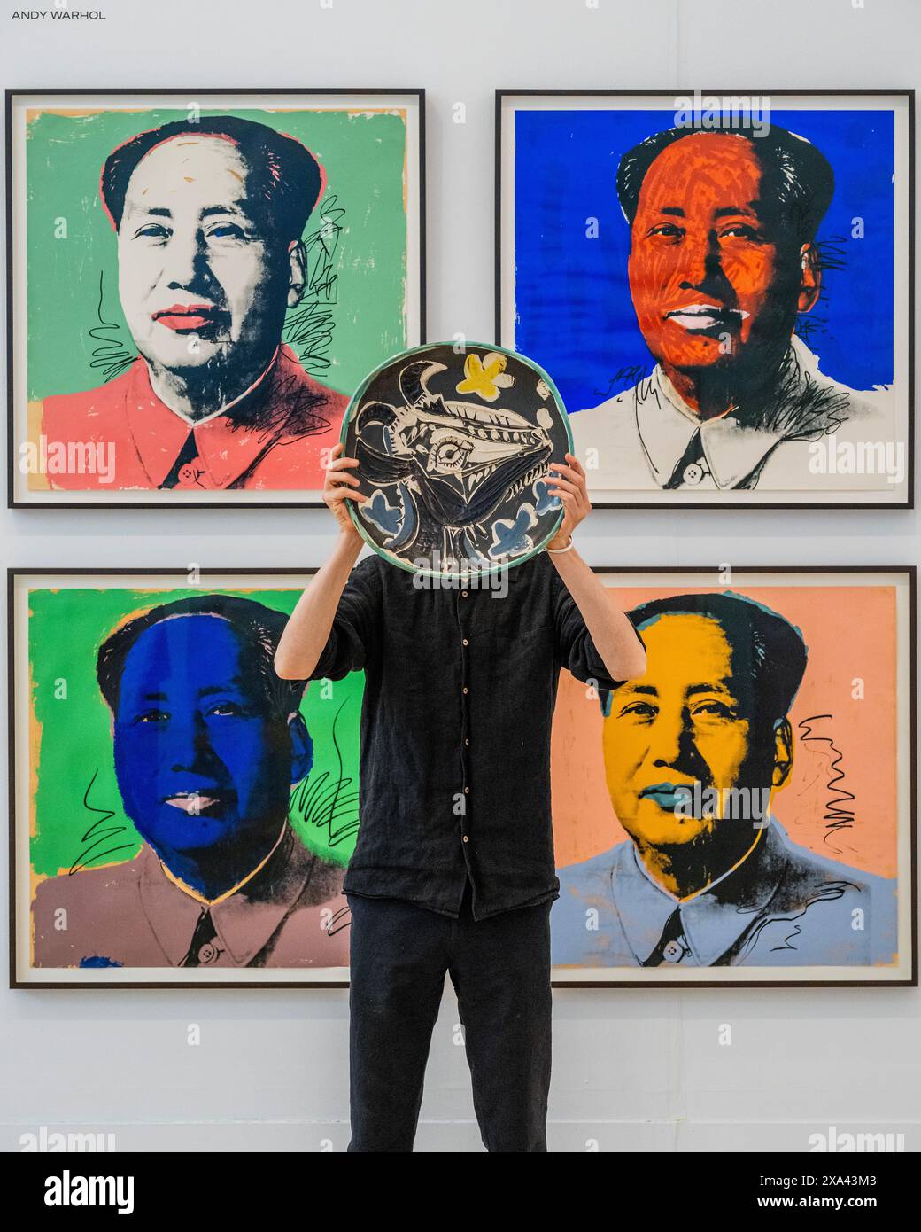 London, UK. 4th June, 2024. Pablo Picasso, Tete de Chevre en profil ...