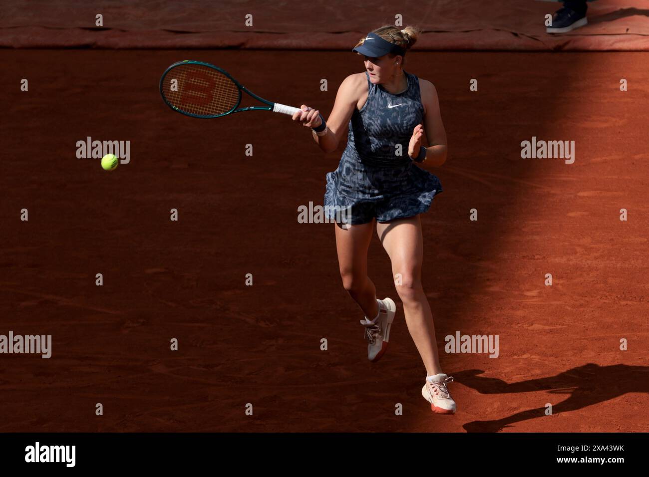 Paris, France. 03rd June, 2024. Mirra Andreeva of Russia during day 9 ...