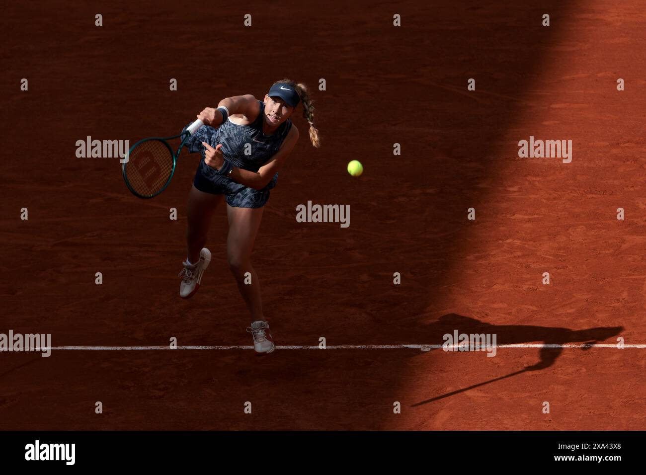 Paris, France. 03rd June, 2024. Mirra Andreeva of Russia during day 9 ...