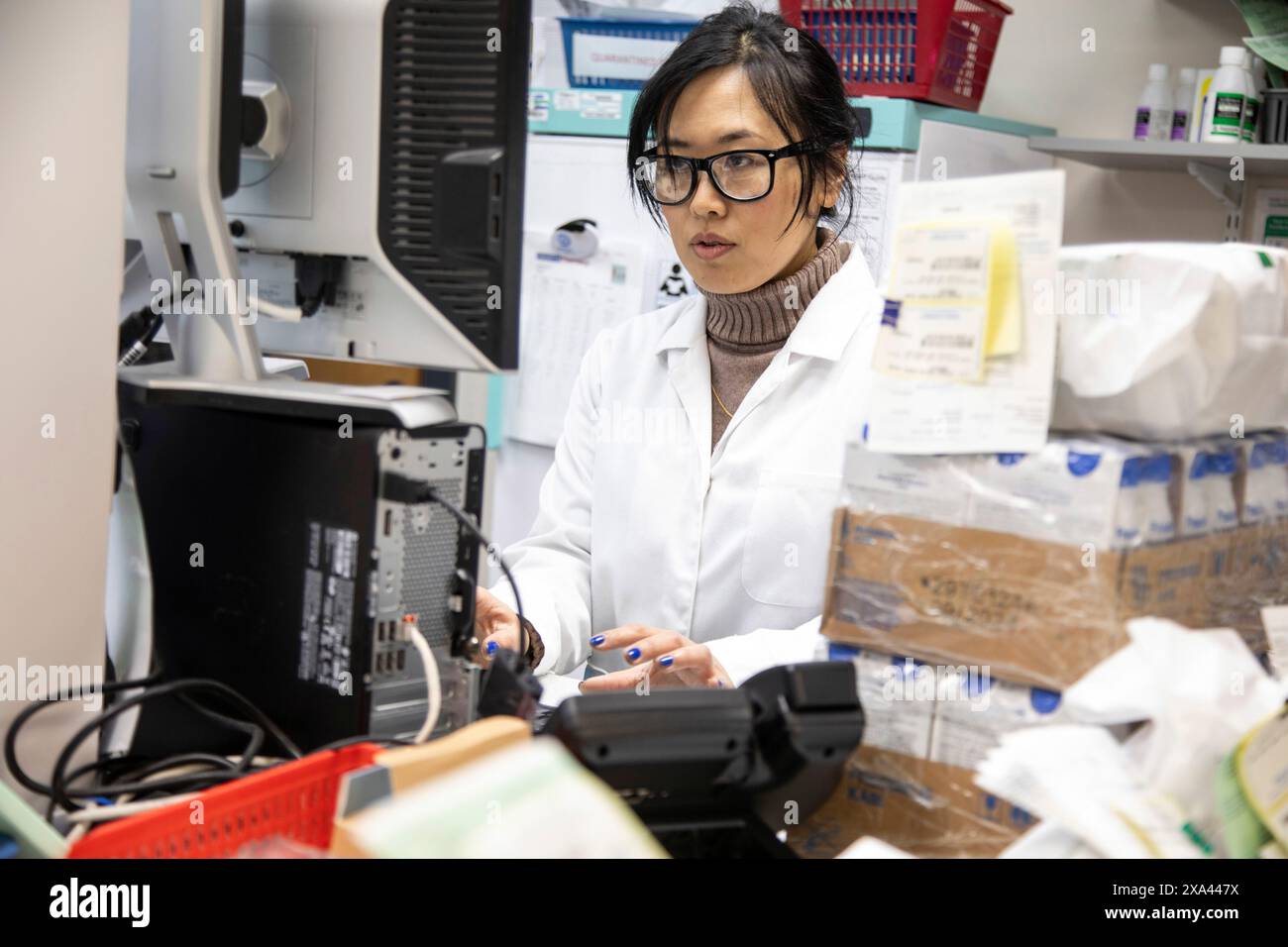 Female asian data scientist hi-res stock photography and images - Alamy