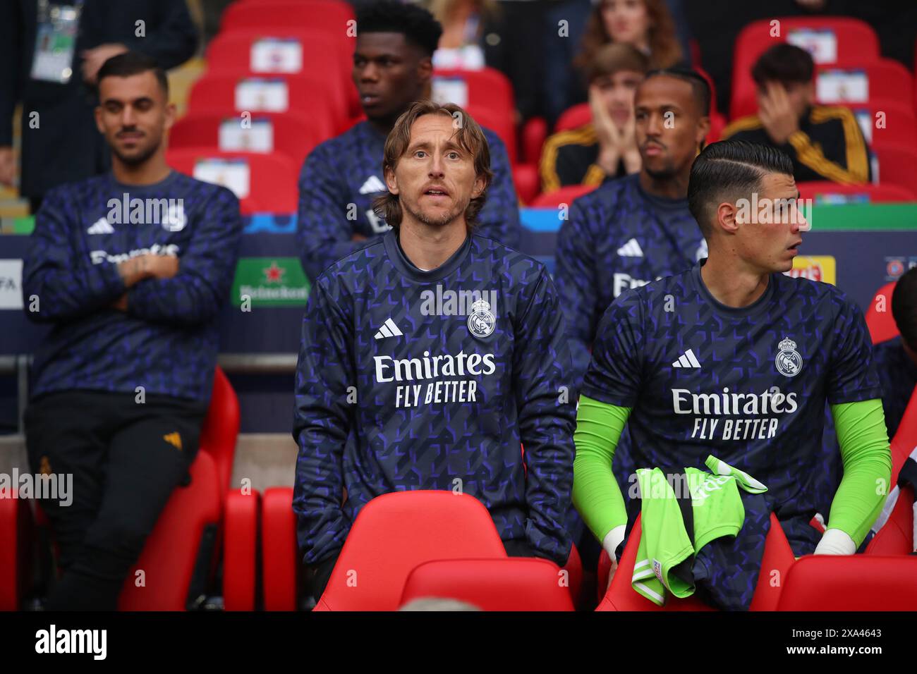 Luka Modric of Real Madrid - Borussia Dortmund v Real Madrid, UEFA ...