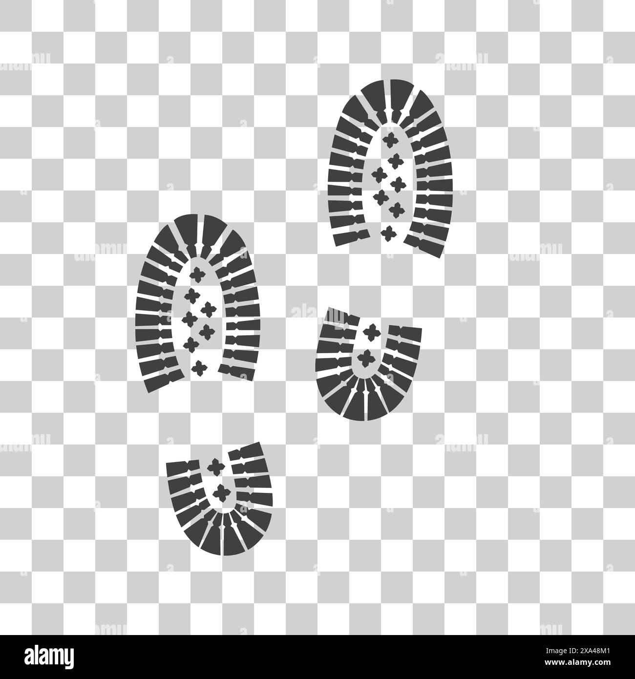 human footprint icon on white background Stock Vector Image & Art - Alamy