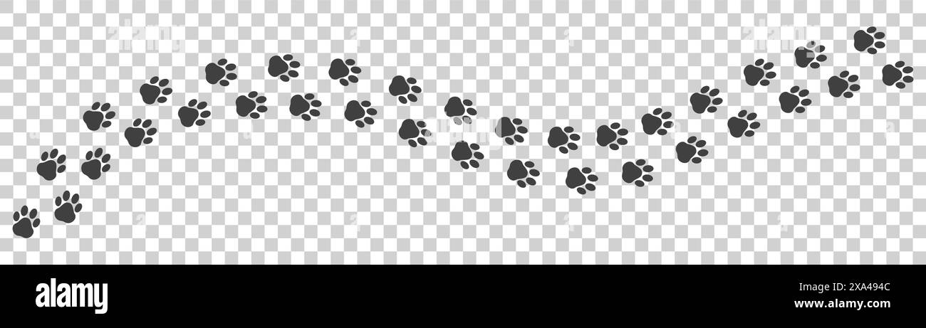 dog footprints icon on white background Stock Vector Image & Art - Alamy