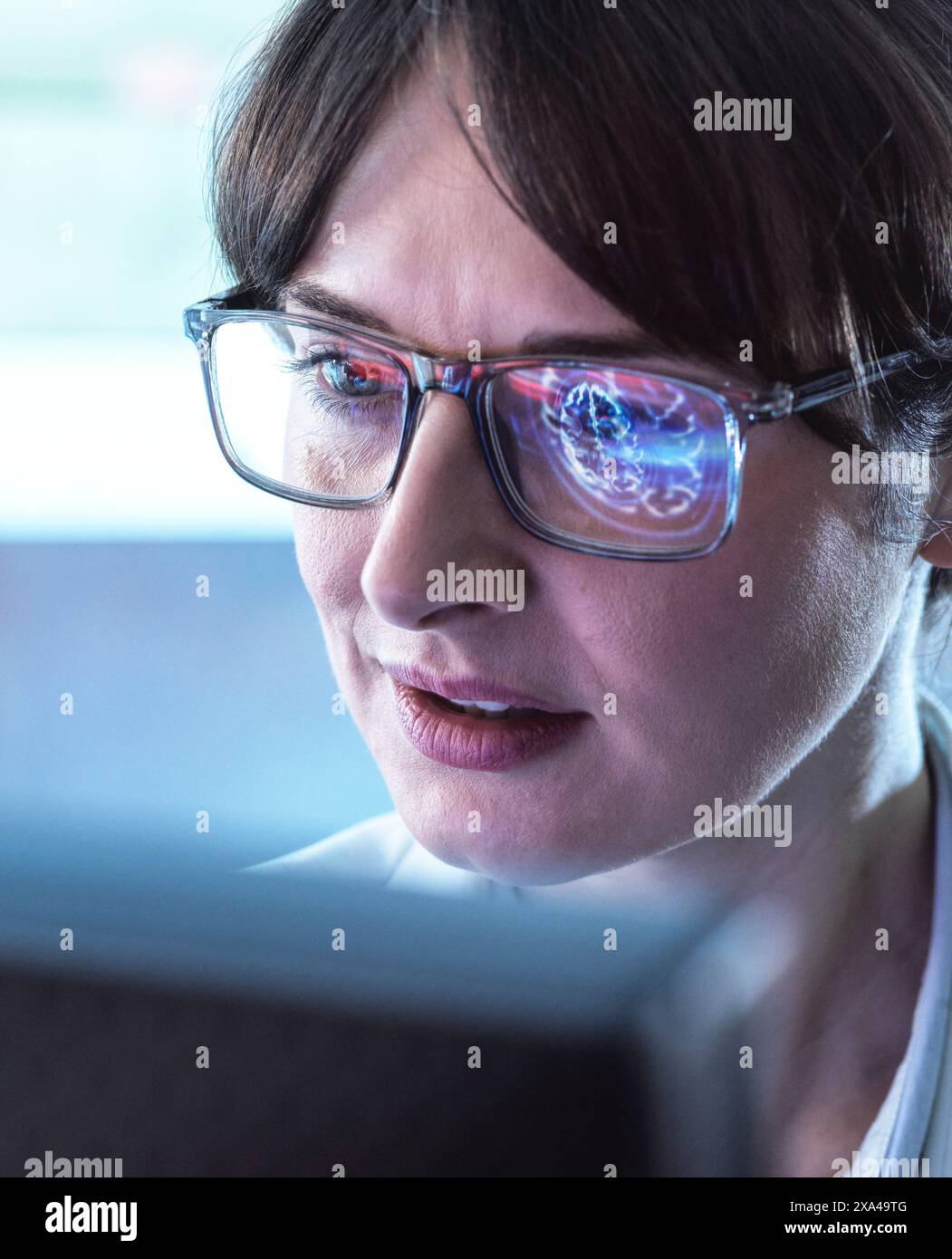 Tech savvy scientist hi-res stock photography and images - Alamy