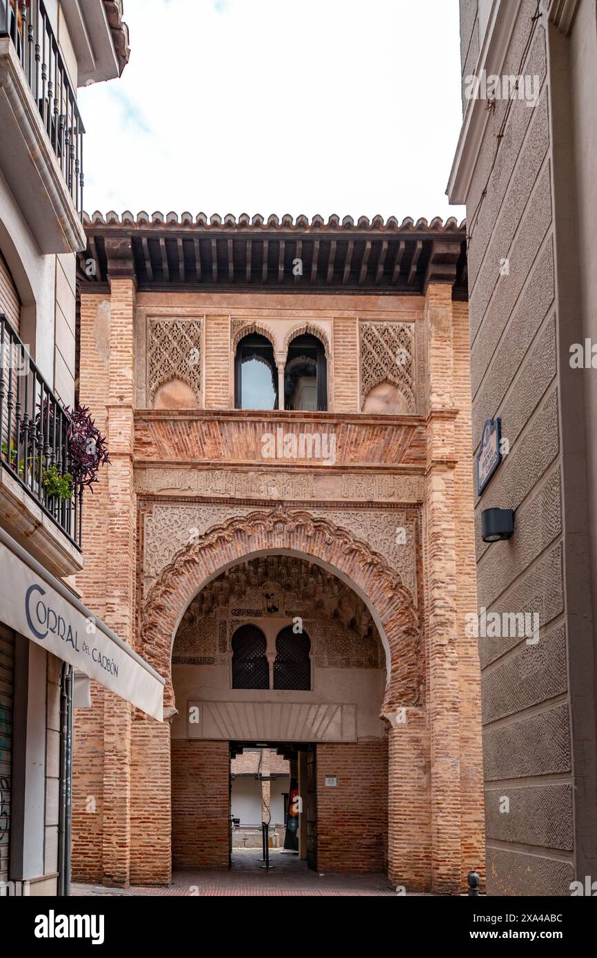Granada, Spain - February 22, 2022: The Corral del Carbon, originally ...