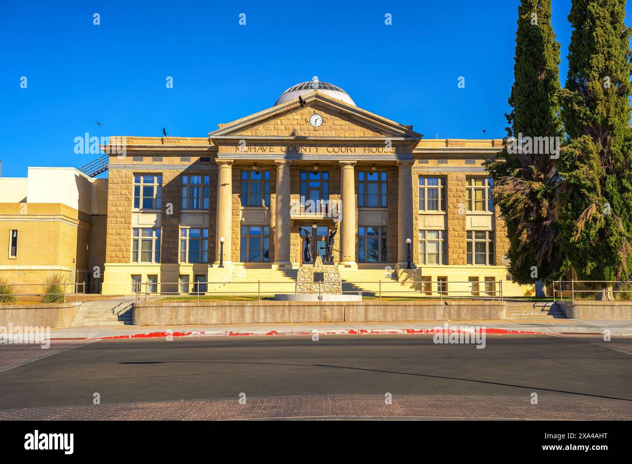 Mohave County Courthouse and Jail in Kingman, Arizona Stock Photo - Alamy