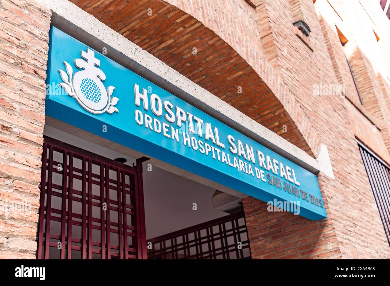 Granada, Spain - February 23, 2022: San Rafael Hospital is a hospital ...