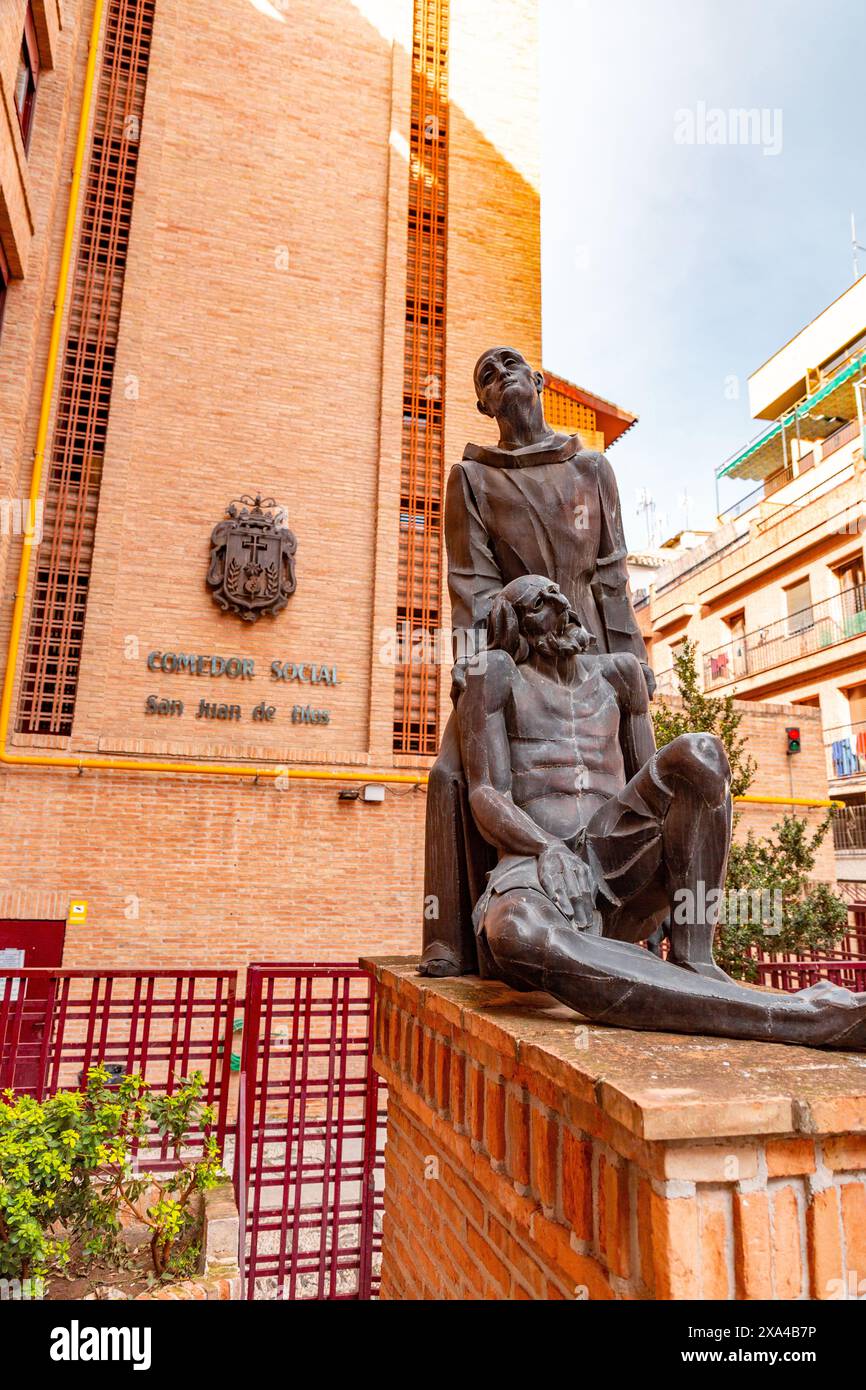 Granada, Spain - February 23, 2022: San Rafael Hospital is a hospital ...
