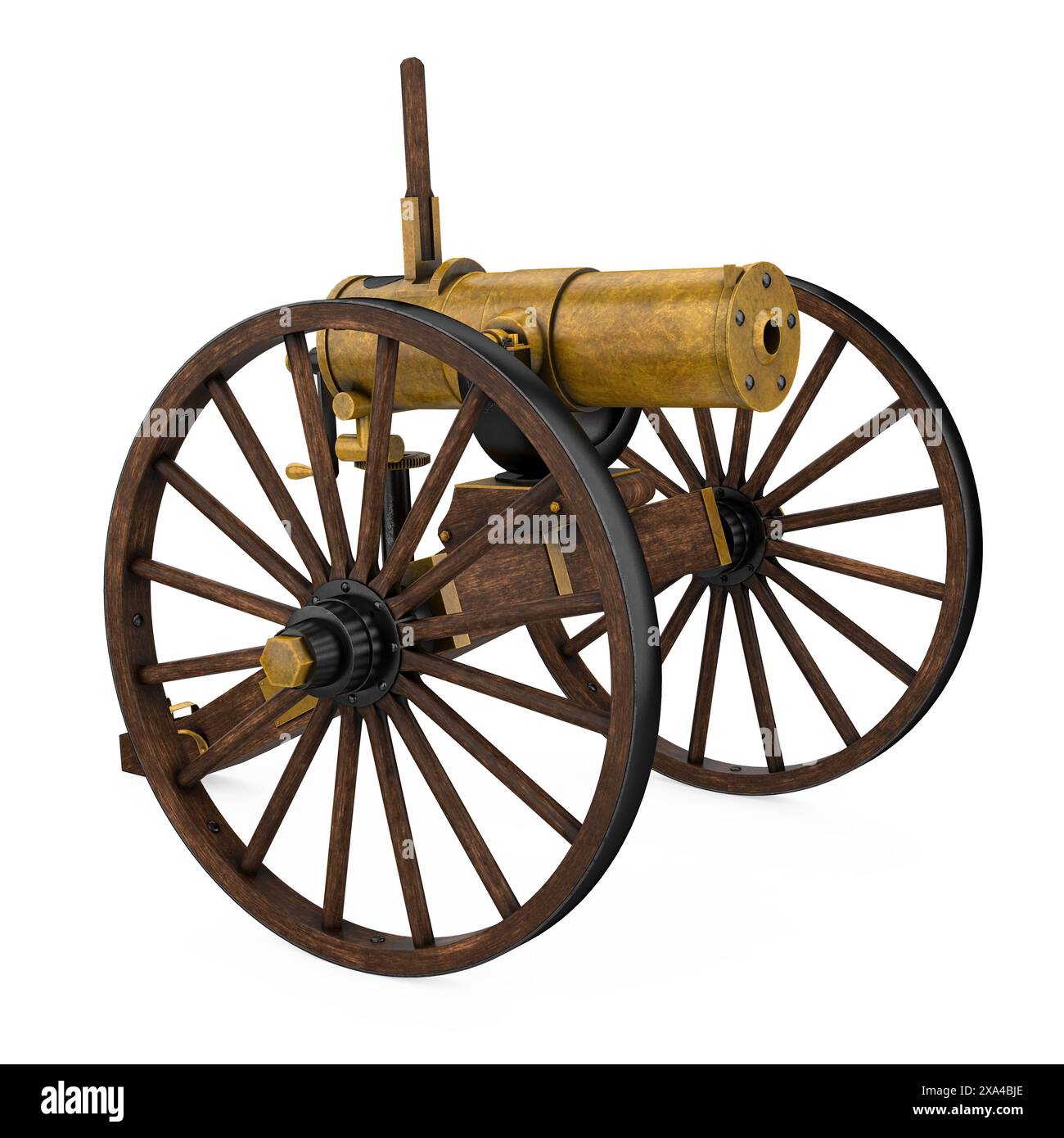 3d wheel cannon hi-res stock photography and images - Alamy