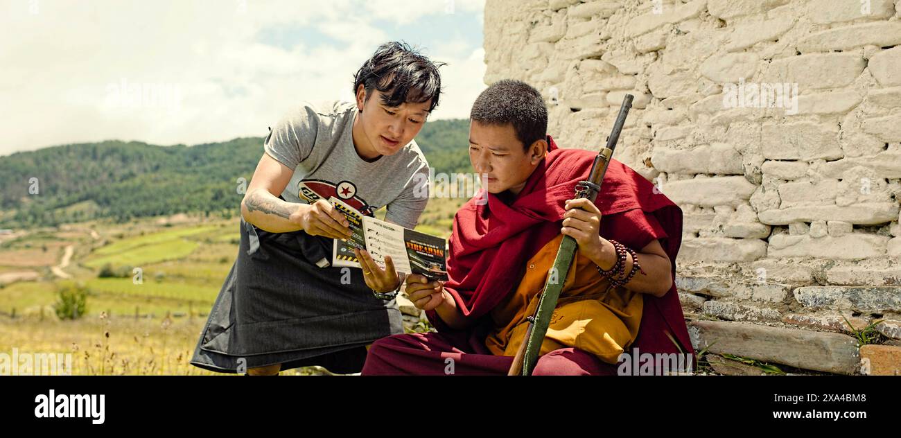 The Monk and the Gun (2023) directed by Pawo Choyning Dorji and ...