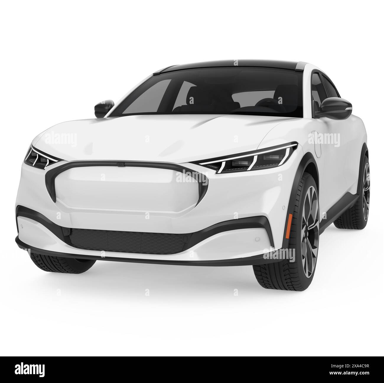 SUV Car Isolated Stock Photo - Alamy