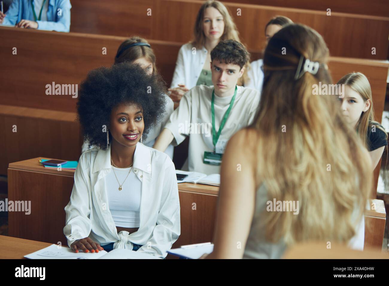 Students africa university lecture hi-res stock photography and images ...