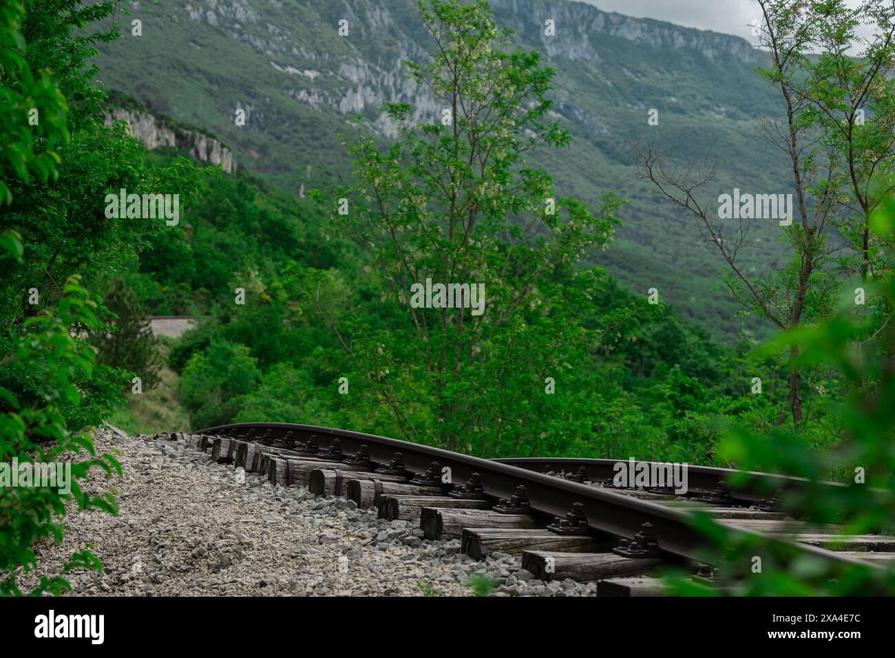 Derailment track hi-res stock photography and images - Alamy
