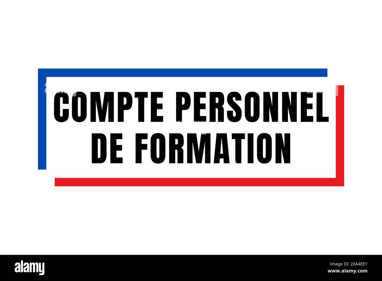 Personal training account symbol icon called compte personnel de ...