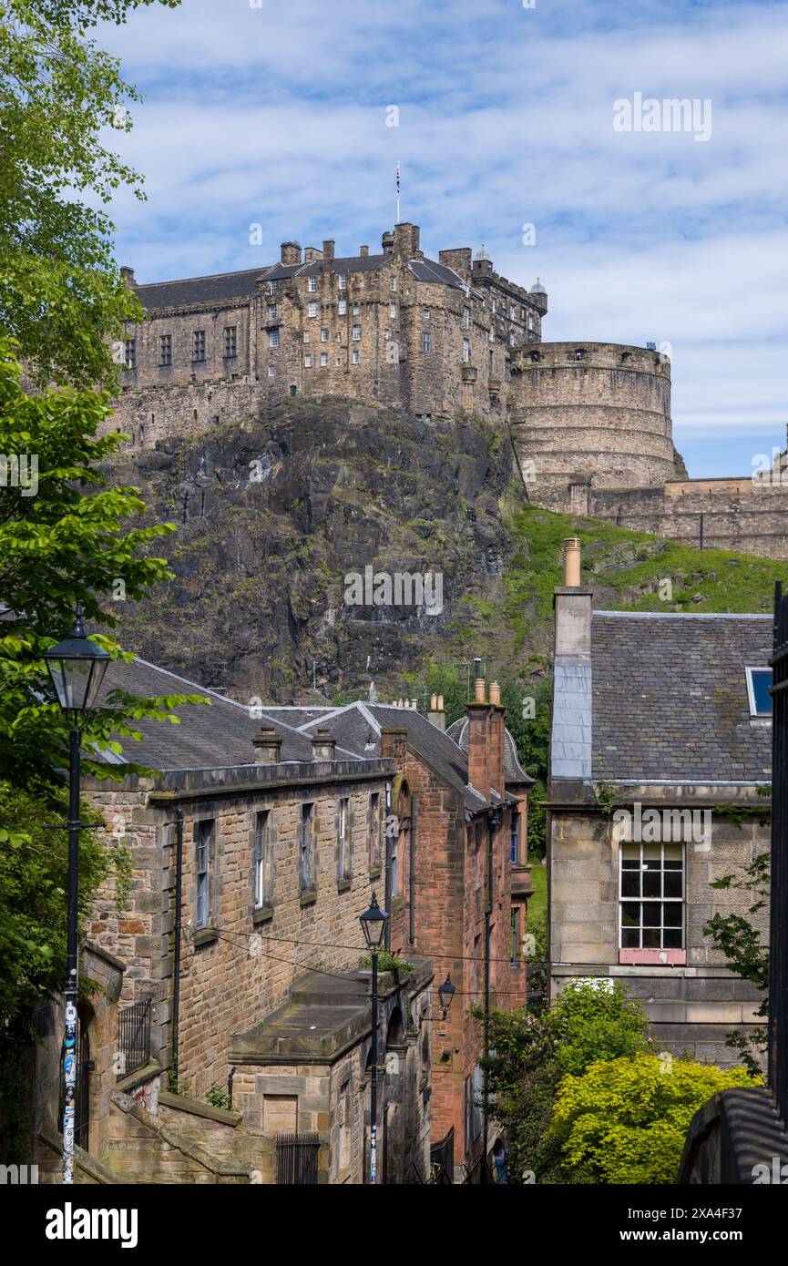 1 June 2024. Edinburgh,Scotland. This is views of the Edinburgh Castle ...