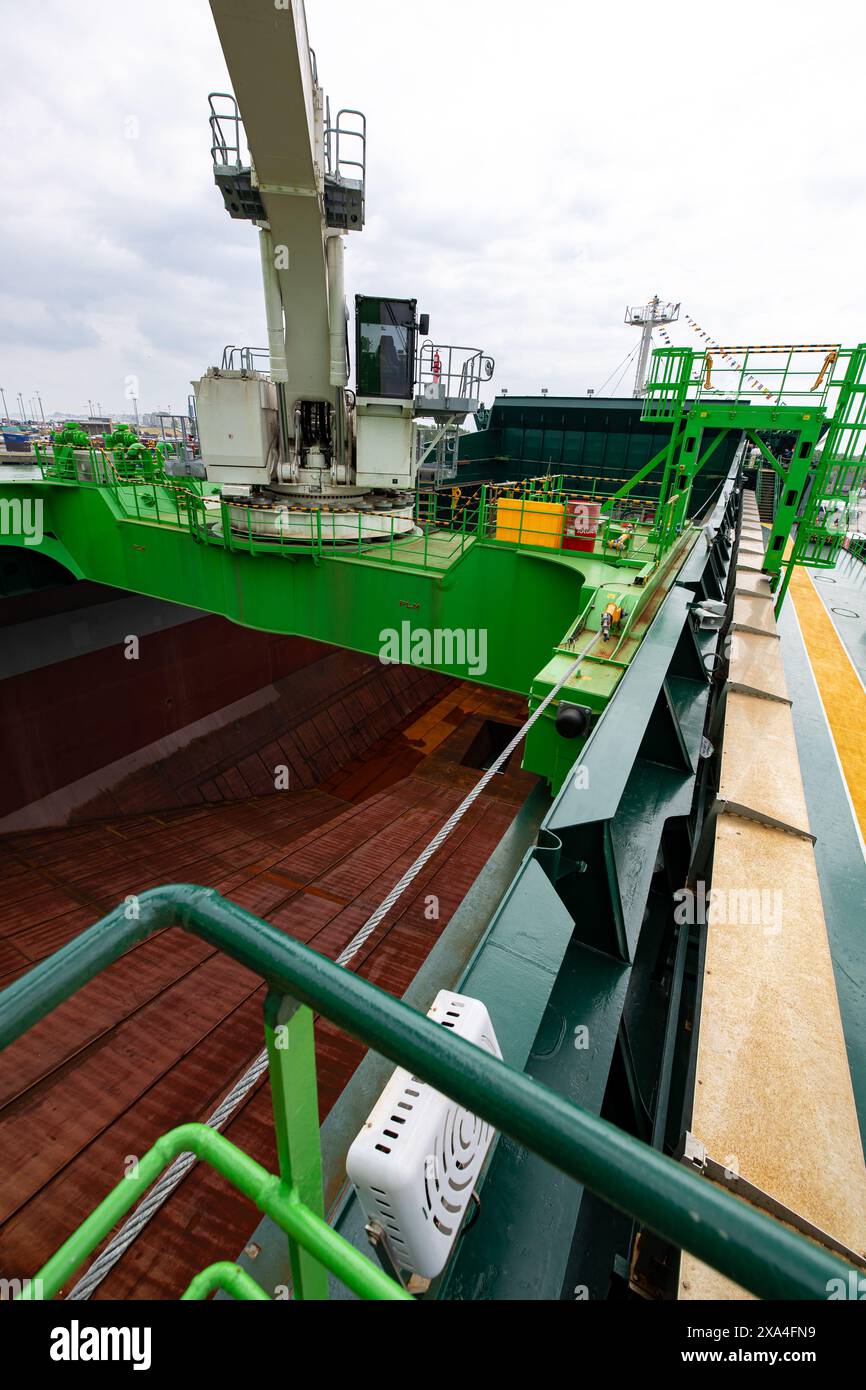 this picture shows the presentation of the 'Yellowstone' fallpipe rock ...